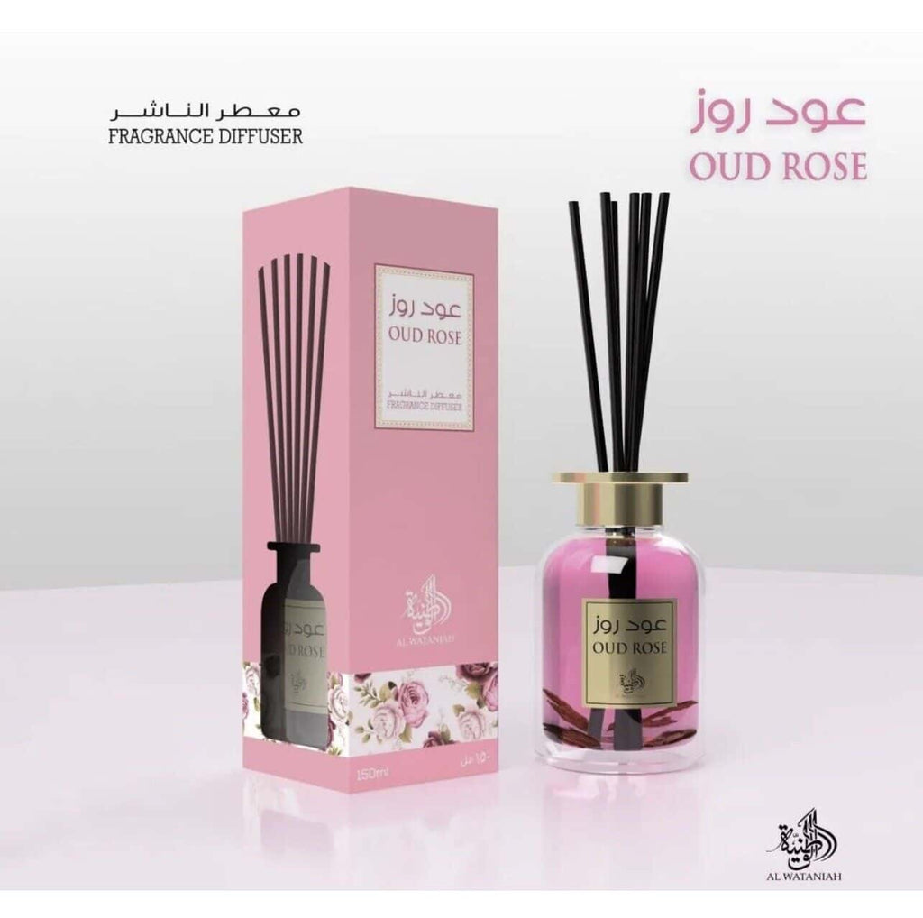 Oud Rose Reed Diffuser 150ml By Al Wataniah | Kayaan Classic, Ghala ...